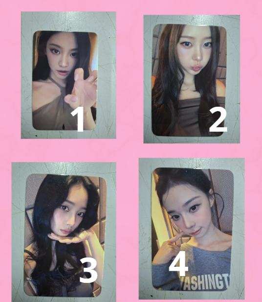 AESPA- RICH MAN PHOTOCARD LUCKY DRAW | Momo Store